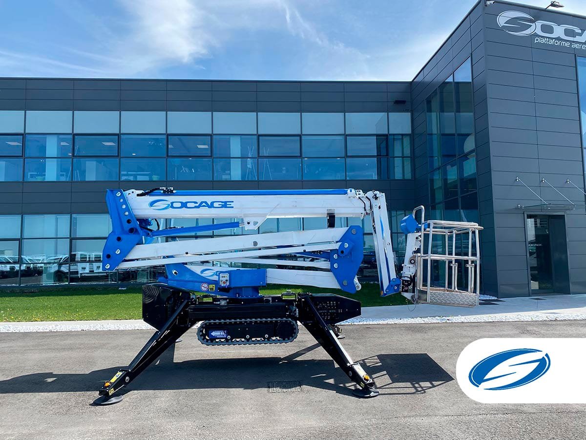 Socage's Spider Lifts: The Perfect Solution for Narrow Spaces and ...